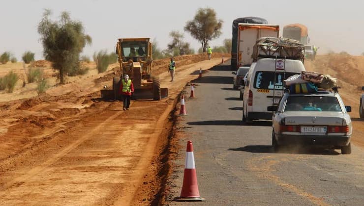 Mauritanie. Renforcement du réseau routier - Pouvoirs d'Afrique