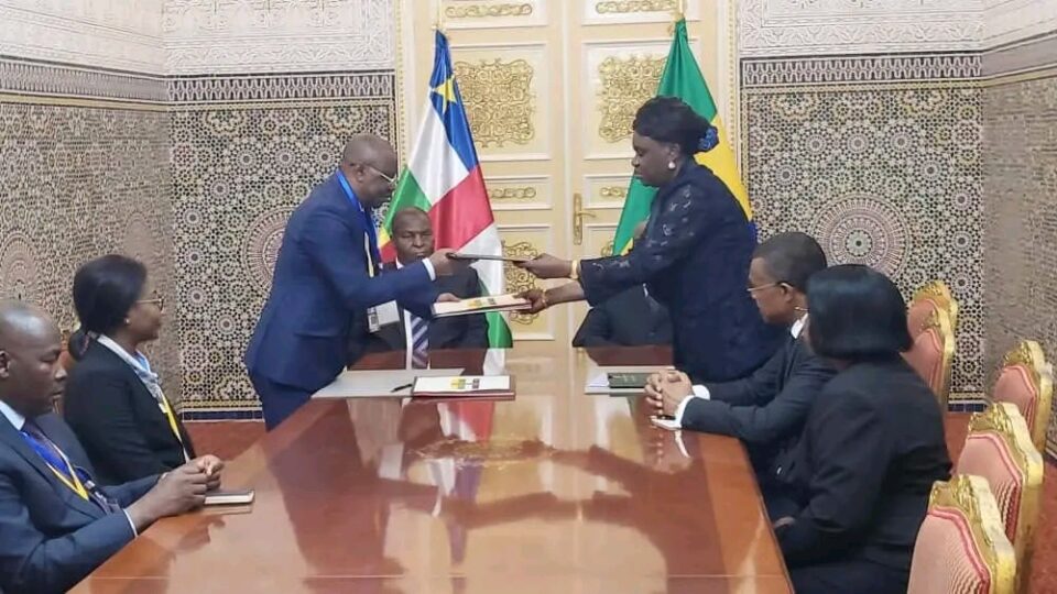 La Centrafrique et le Gabon se rejoignent dans un accord de coopération ...